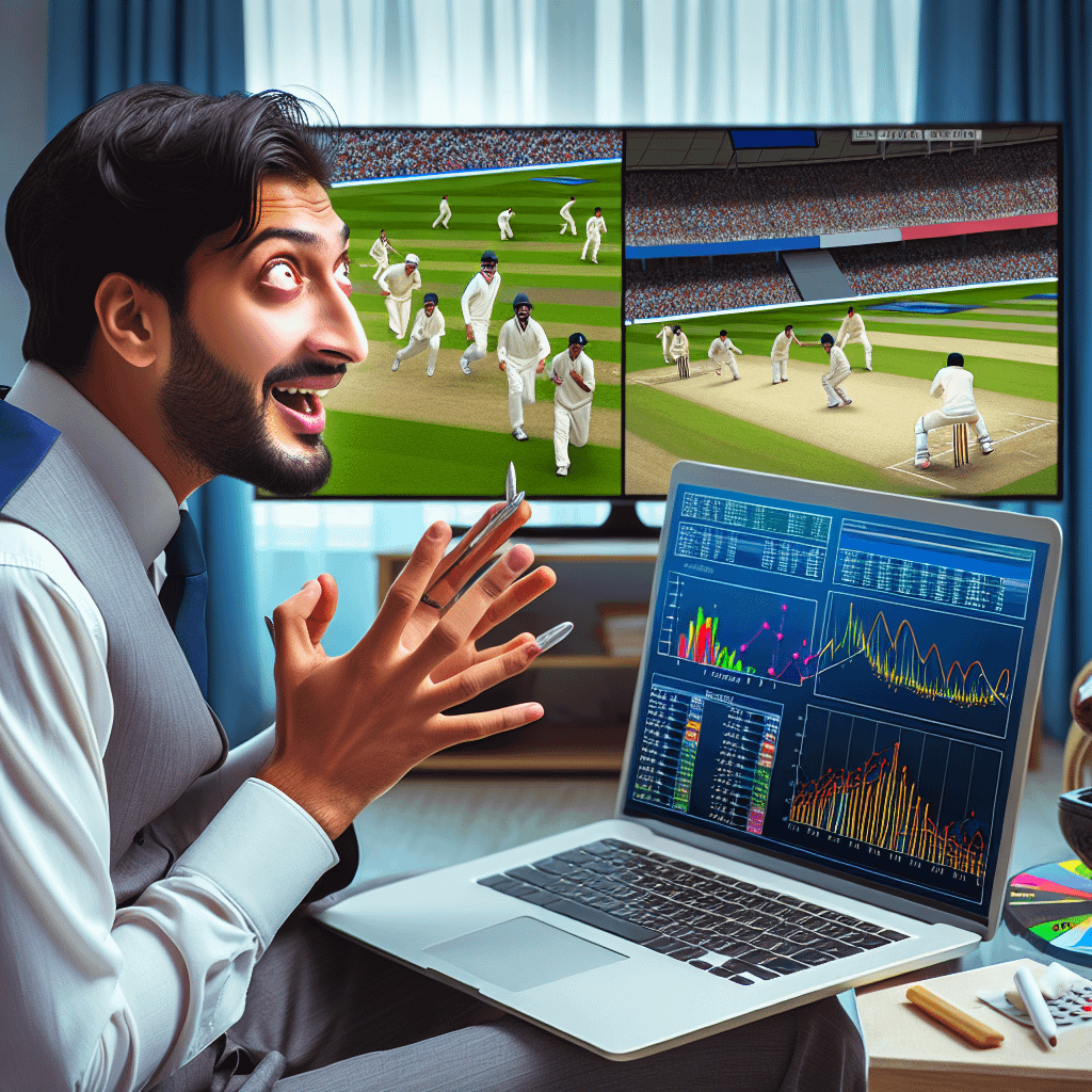 A math whiz, applies statistical analysis to win a bet on a cricket ...